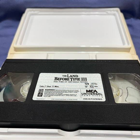 VHS | Media | Kids Vintage Vhsland Before Time 3power Rangerswheres ...